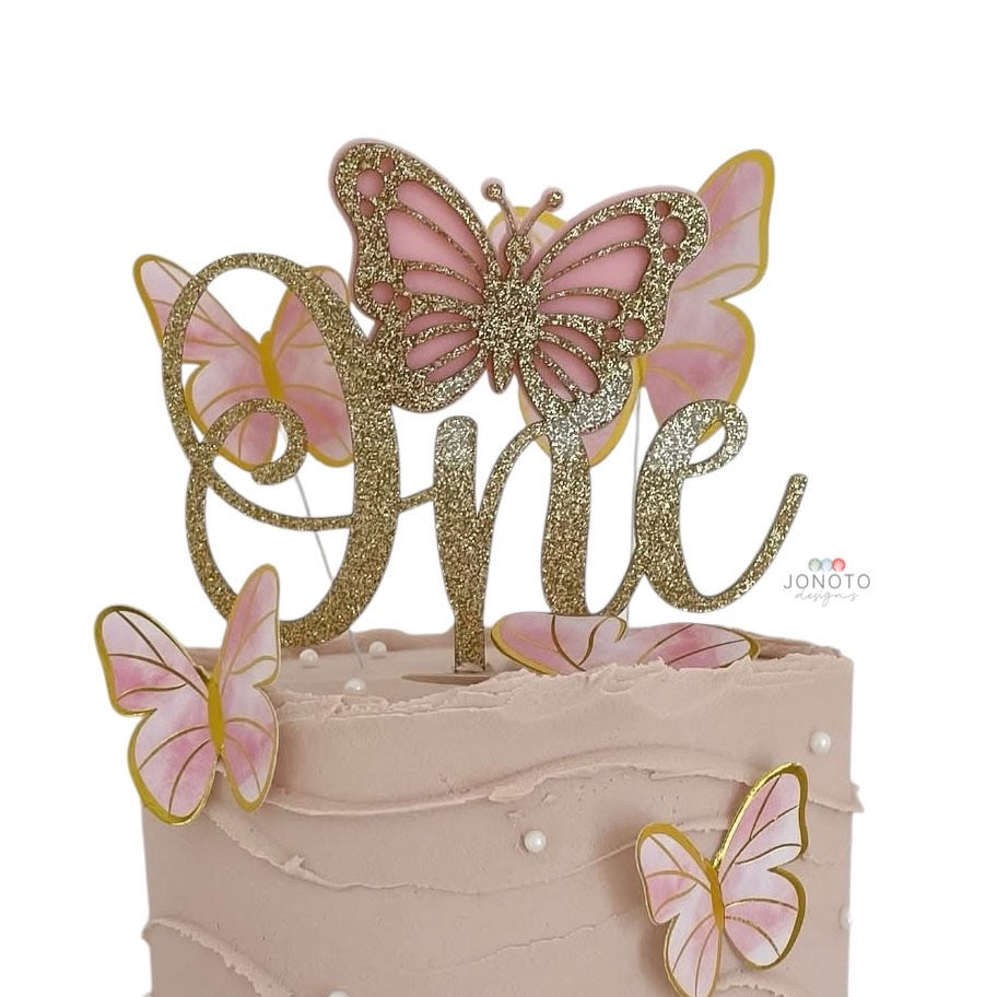 Cake Topper | Butterfly One – Jonoto Designs