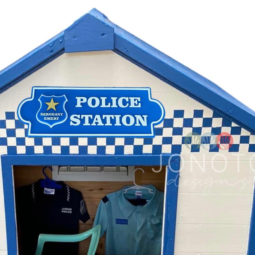 Police Wall Plaque – Jonoto Designs